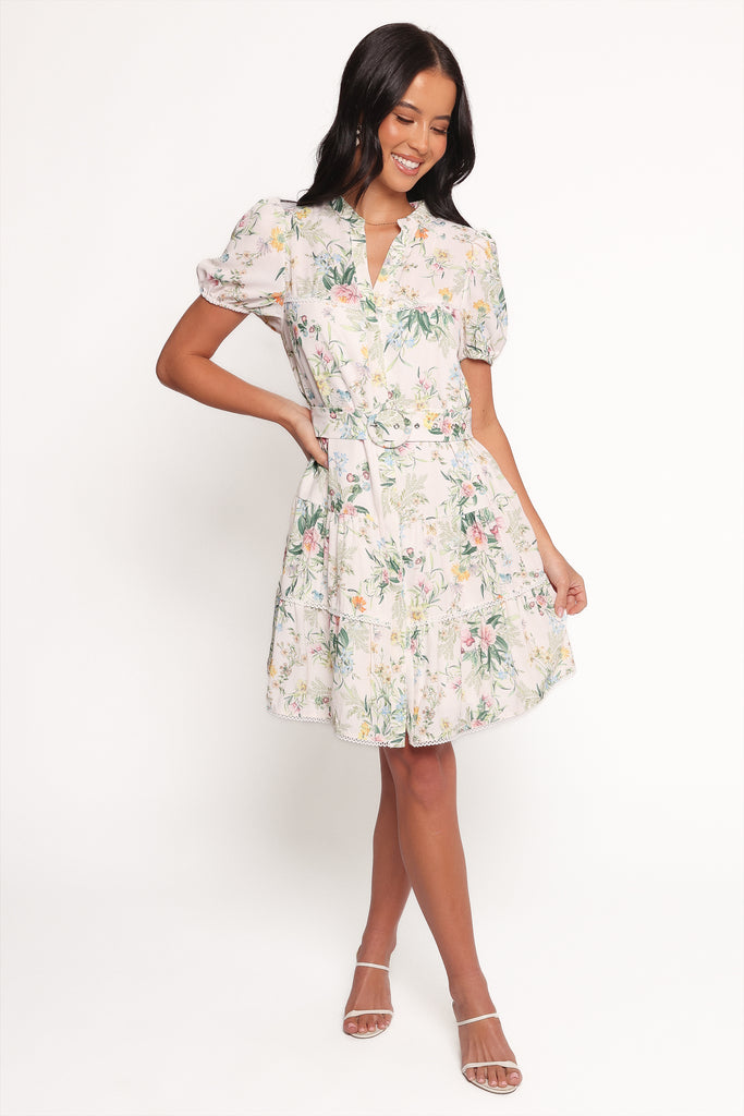 Paula Mini Dress - Multi Floral - Petal & Pup USA