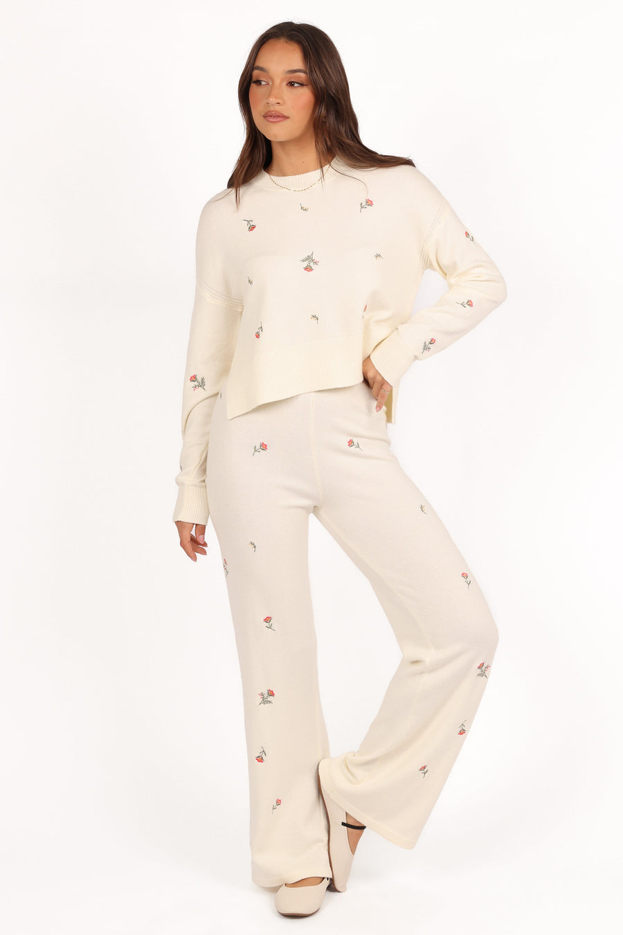 Primrose Knit Set - Cream - Petal & Pup USA