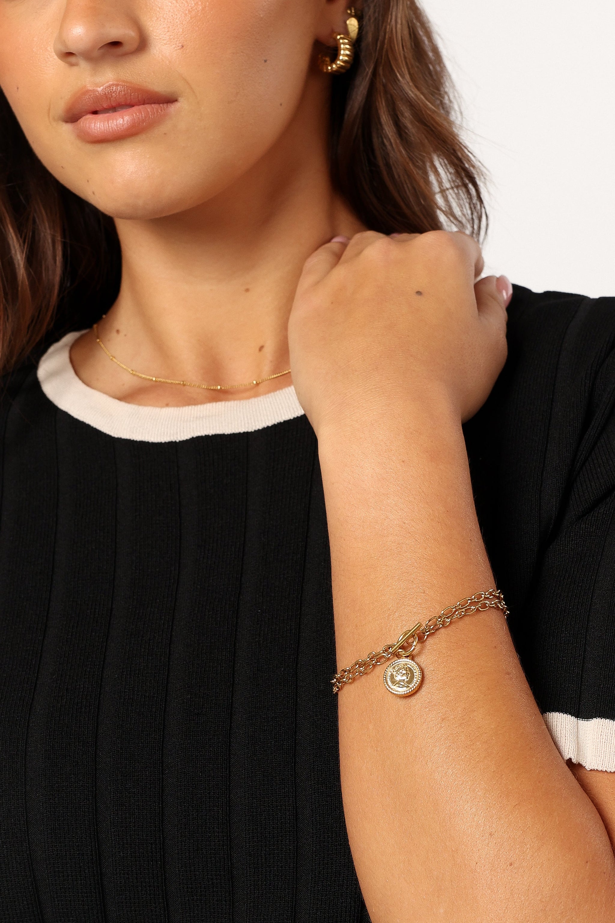 Claire Bracelet - Gold | Petal & Pup USA