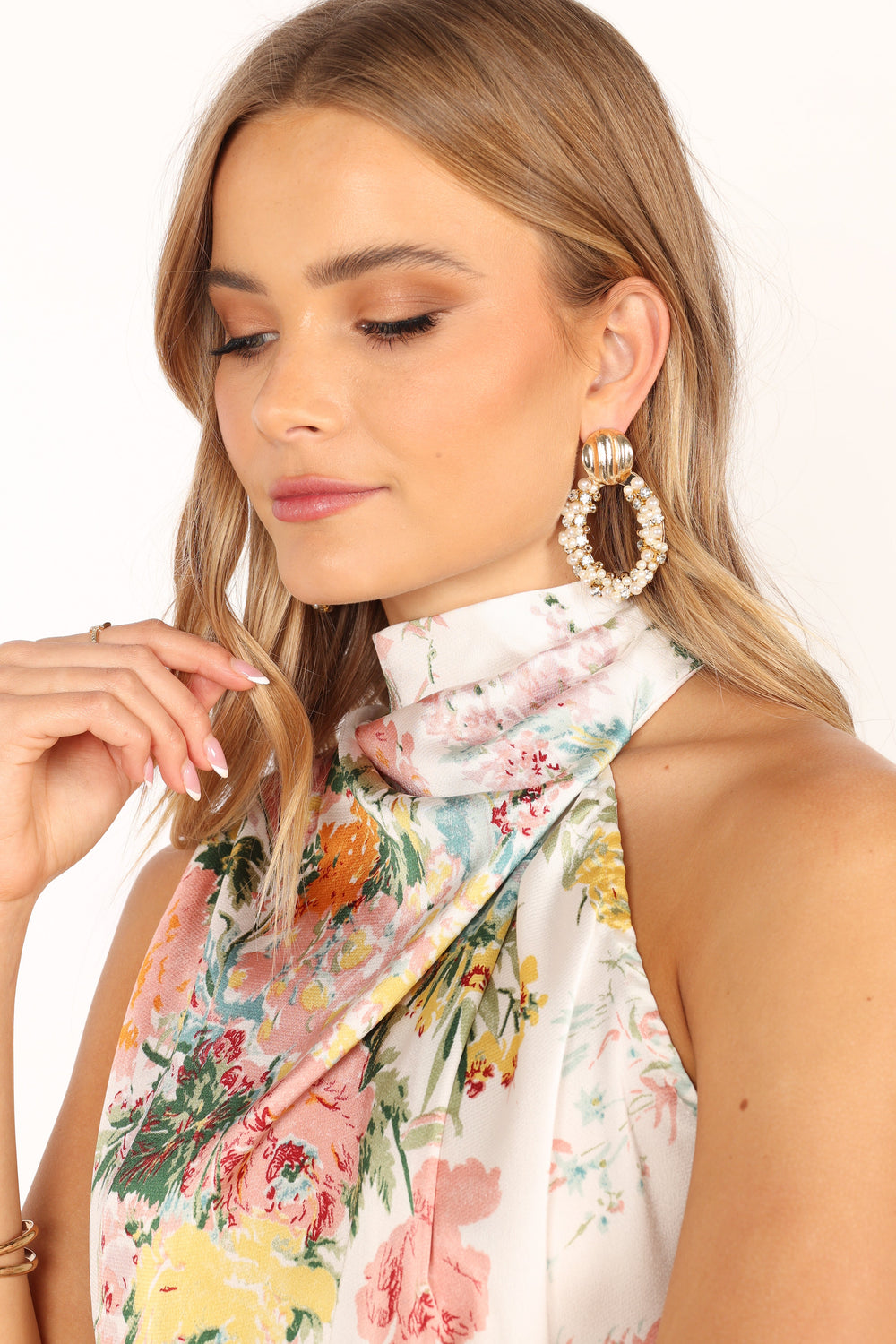 Rae Earrings - Gold Pearl - Petal & Pup USA