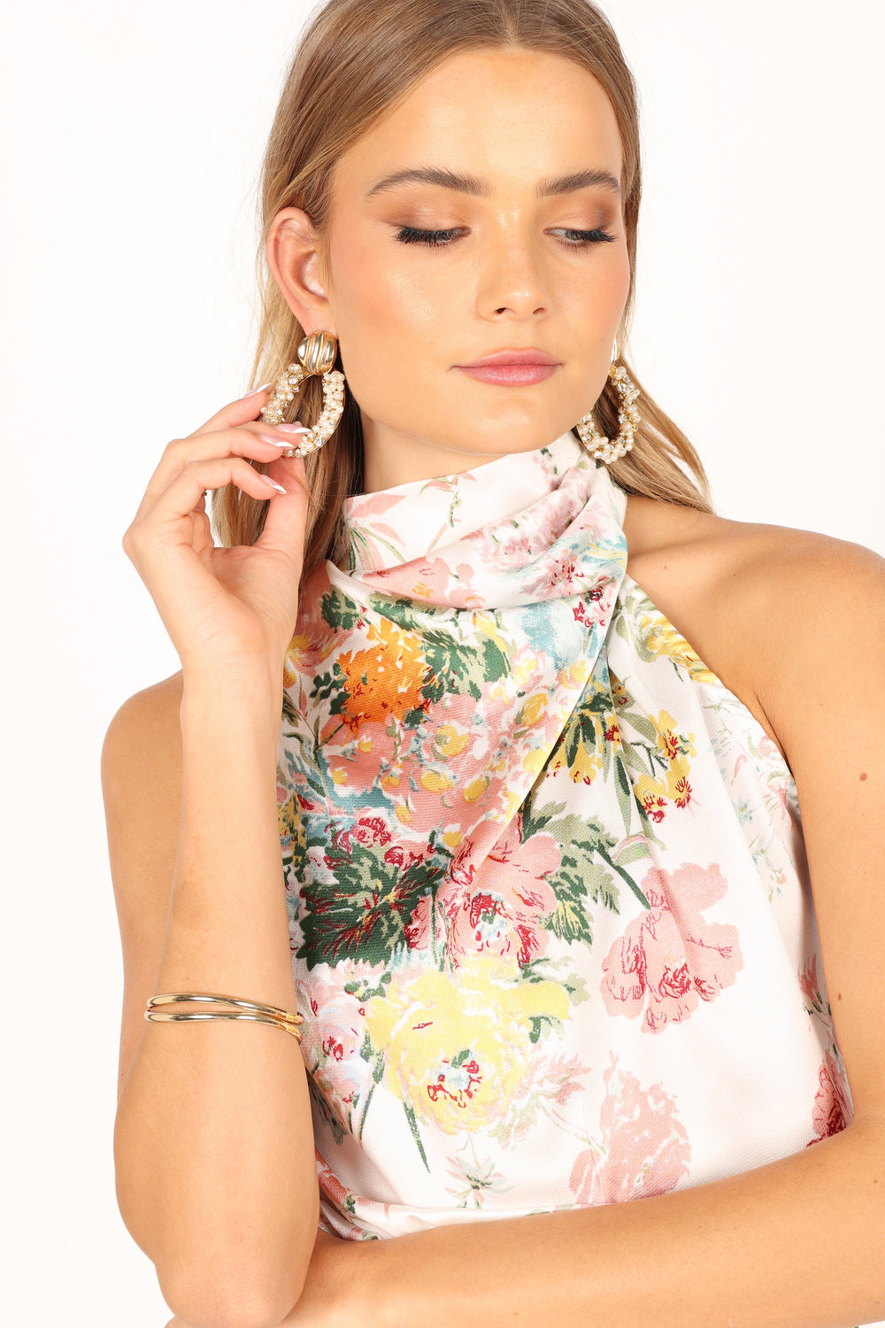 Rae Earrings - Gold Pearl - Petal & Pup USA