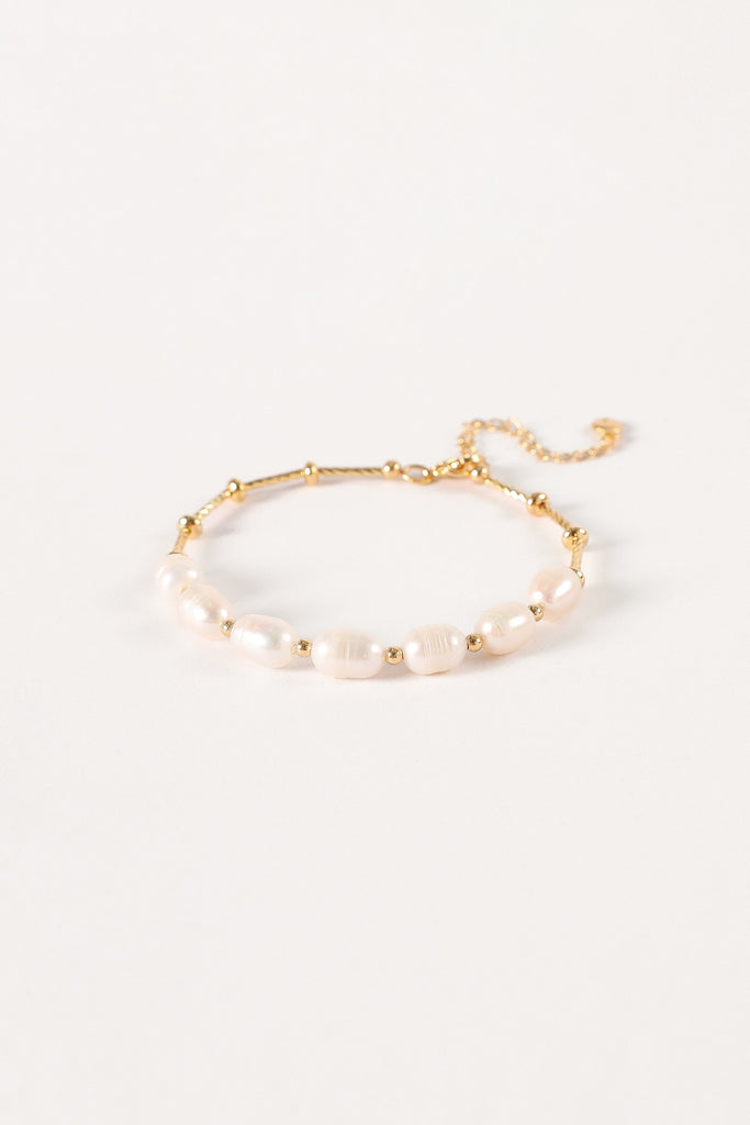 Ren Pearl Bracelet - Gold - Petal & Pup USA