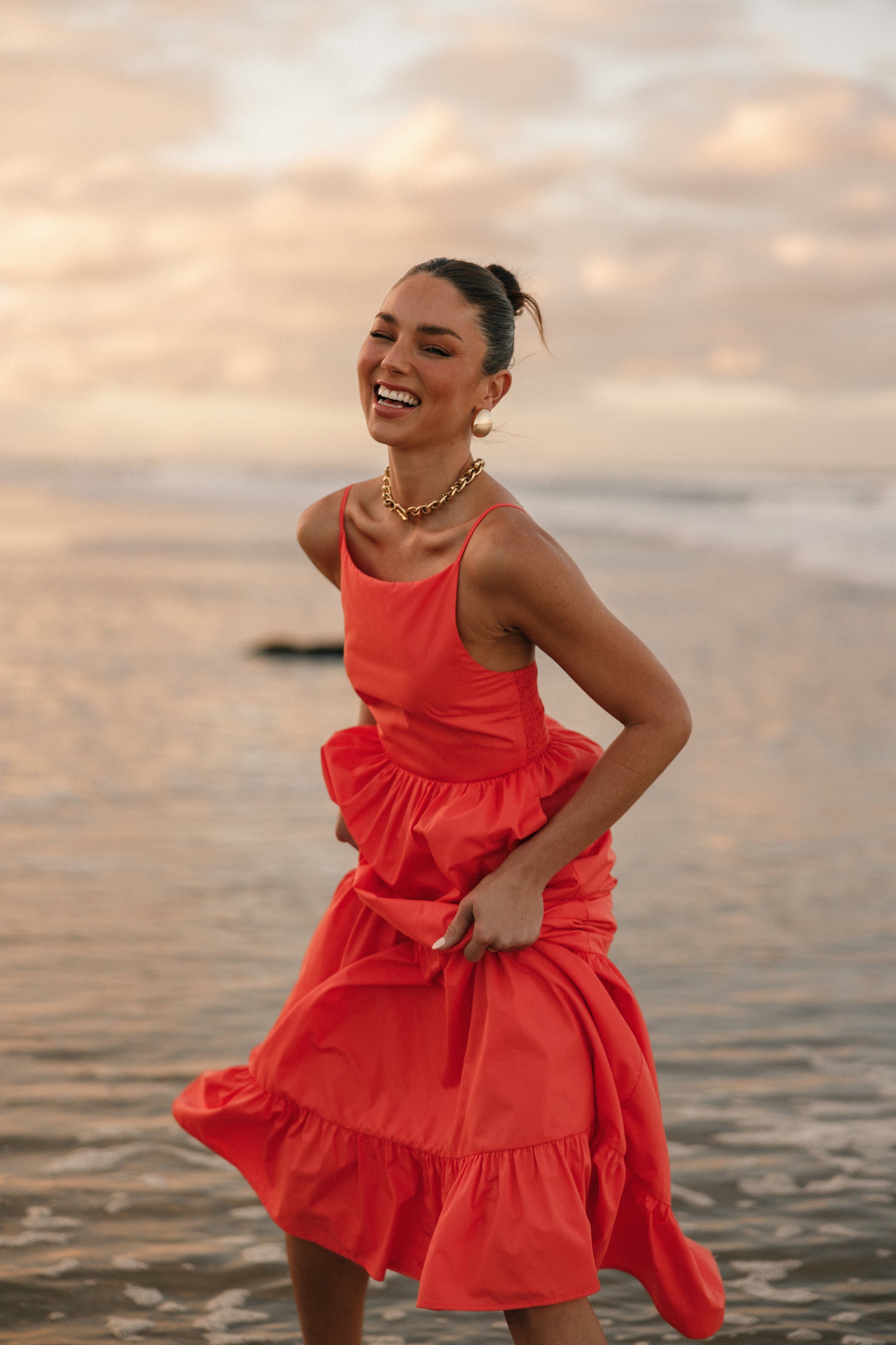 Blakely Maxi Dress - Orange | Petal & Pup USA