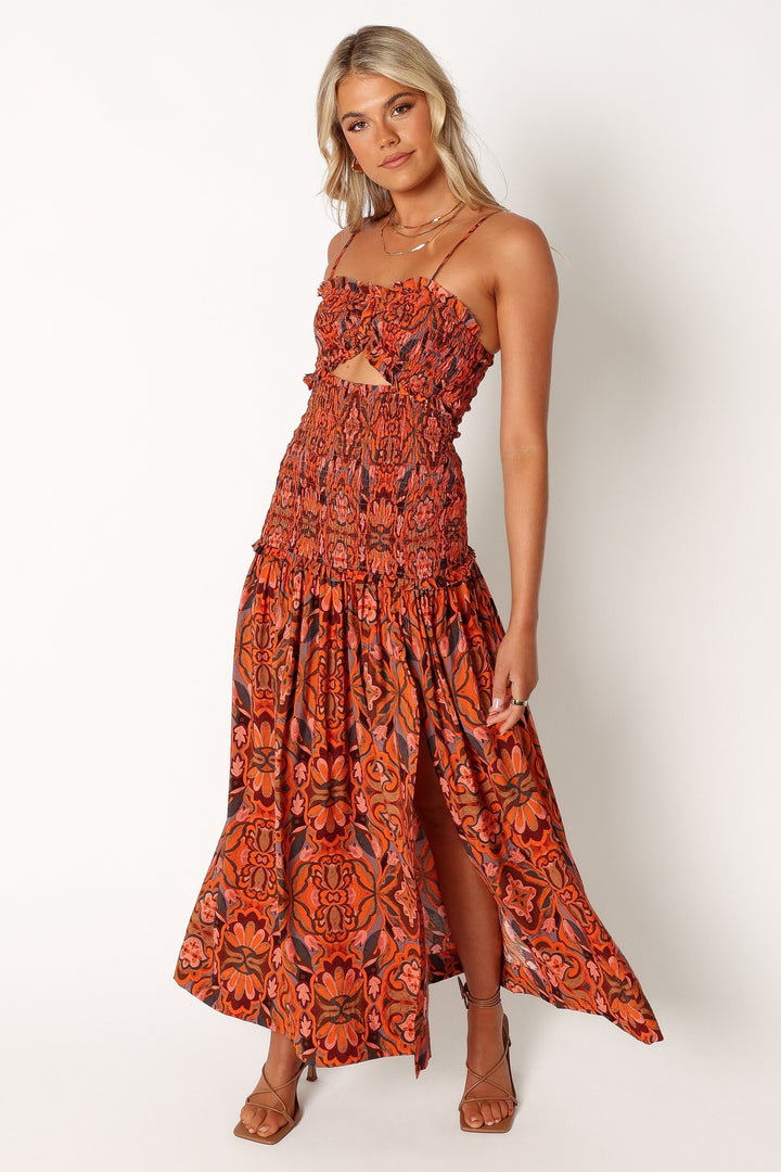 Cecil Midi Dress - Harvest Moon - Petal & Pup USA