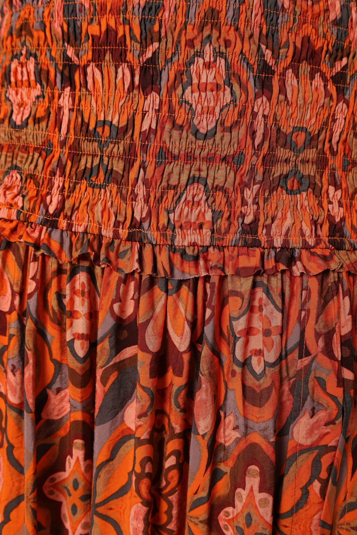 Cecil Midi Dress - Harvest Moon - Petal & Pup USA