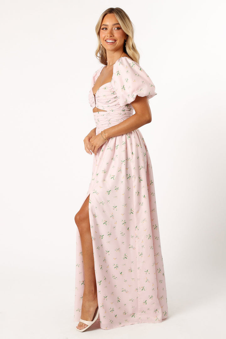 Chloe Puff Sleeve Dress - Chloe Print - Petal & Pup USA