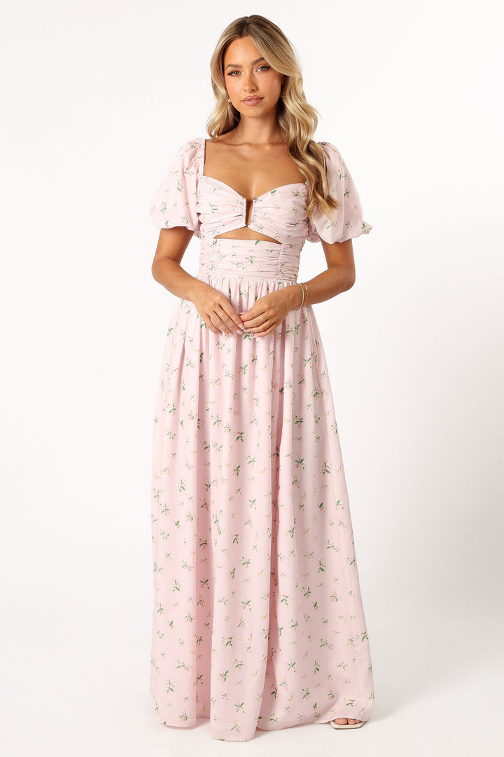 Chloe Puff Sleeve Dress - Chloe Print - Petal & Pup USA