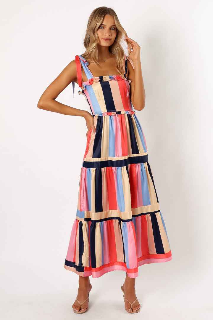 Cobella Maxi Dress - Multicoloured - Petal & Pup USA
