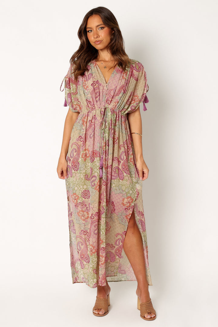 Cyril Maxi Dress - Iris Oasis - Petal & Pup USA