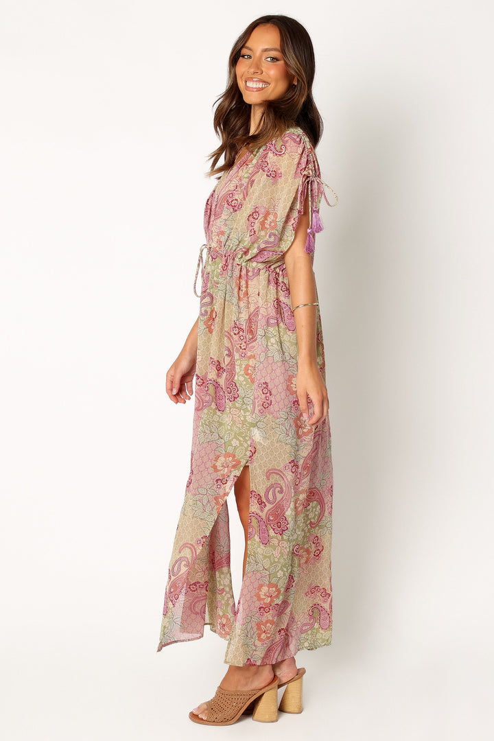 Cyril Maxi Dress - Iris Oasis - Petal & Pup USA