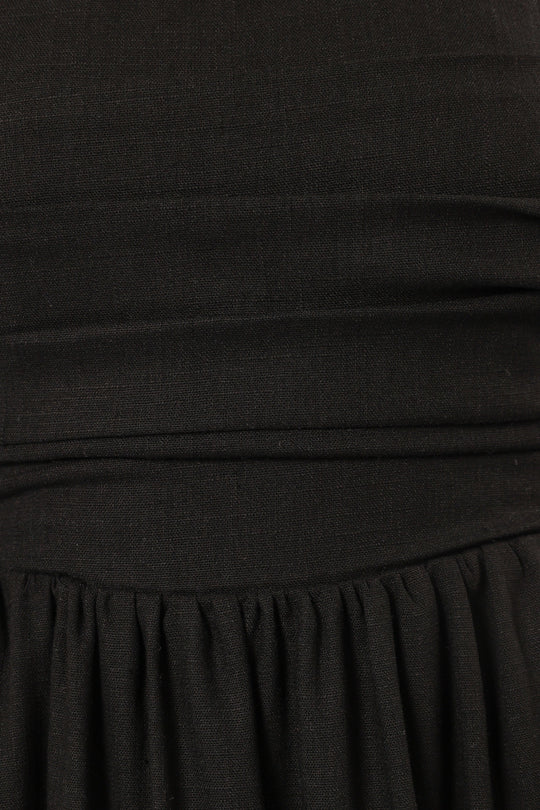 Kayt Strapless Dress - Black - Petal & Pup USA