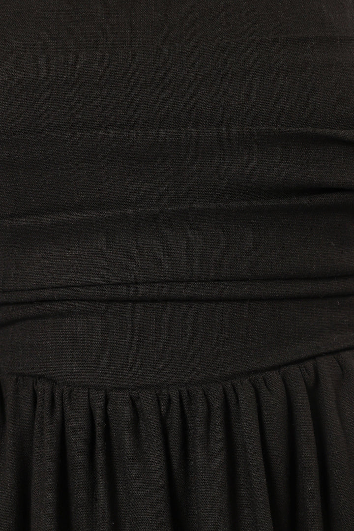 Kayt Strapless Dress - Black - Petal & Pup USA