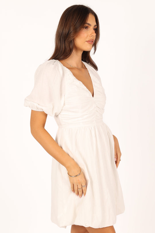 Lulee Mini Dress - White - Petal & Pup USA