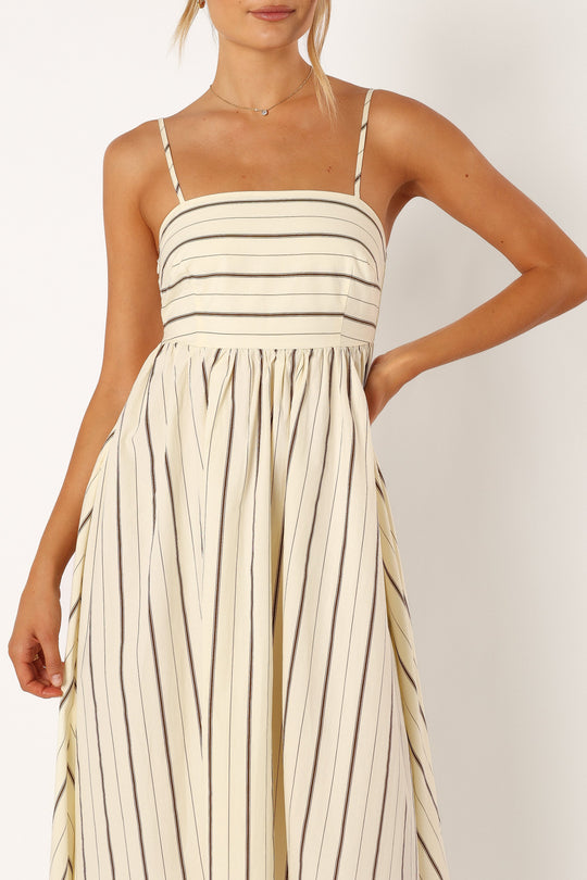 Pixie Maxi Dress - Beige Tan - Petal & Pup USA