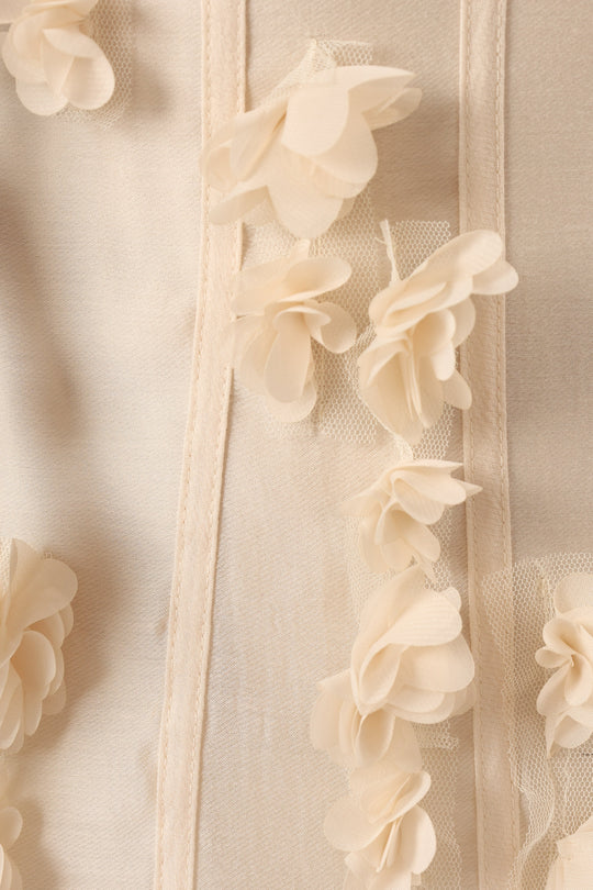 Posedly Midi Dress - Cream - Petal & Pup USA