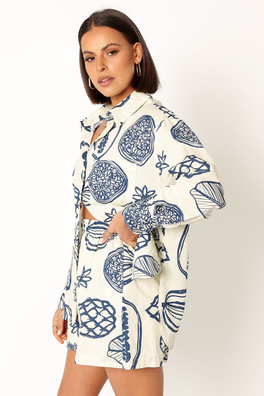 Bonnie Two Piece Set - Navy - Petal & Pup USA