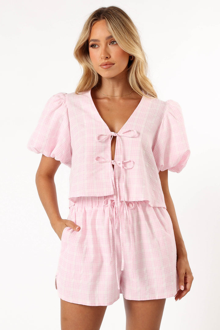 Hanna Short Set - Pink - Petal & Pup USA