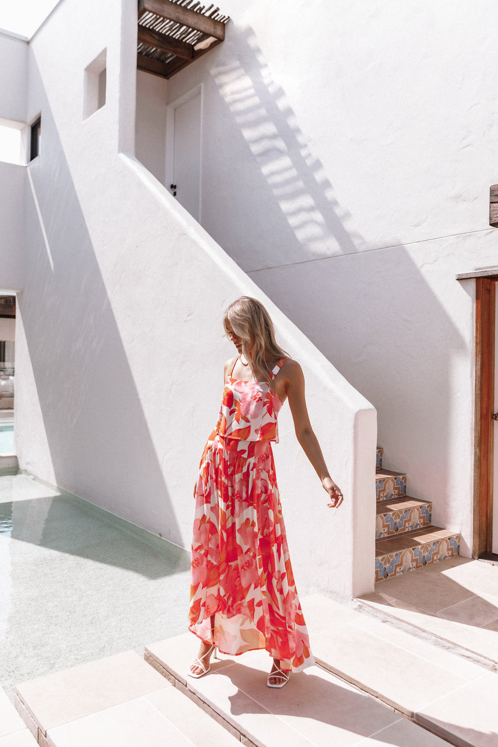 Lulu Set - Pink Floral - Petal & Pup USA