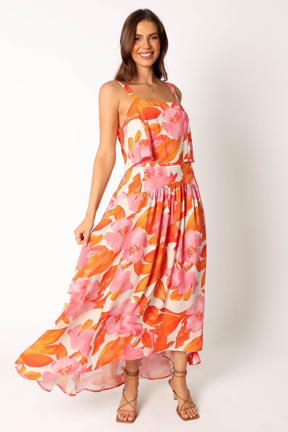 Lulu Set - Pink Floral - Petal & Pup USA