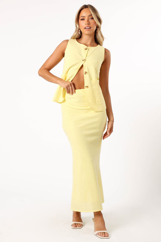 Peter Two Piece Set - Butter Yellow - Petal & Pup USA