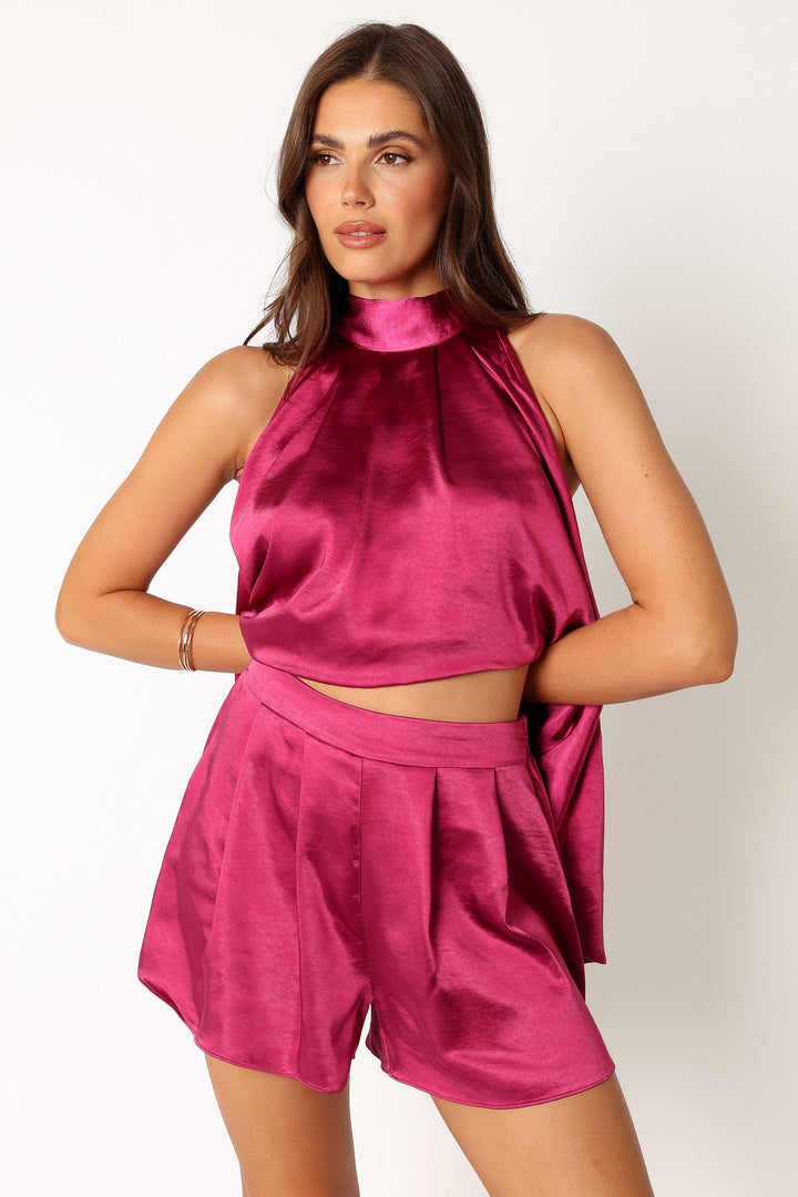 Phoebe Short Set - Magenta - Petal & Pup USA