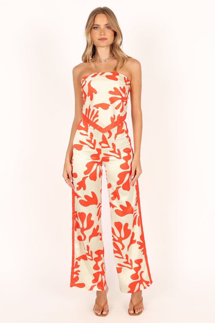 Akeli Scarf Top - Orange Botanica - Petal & Pup USA