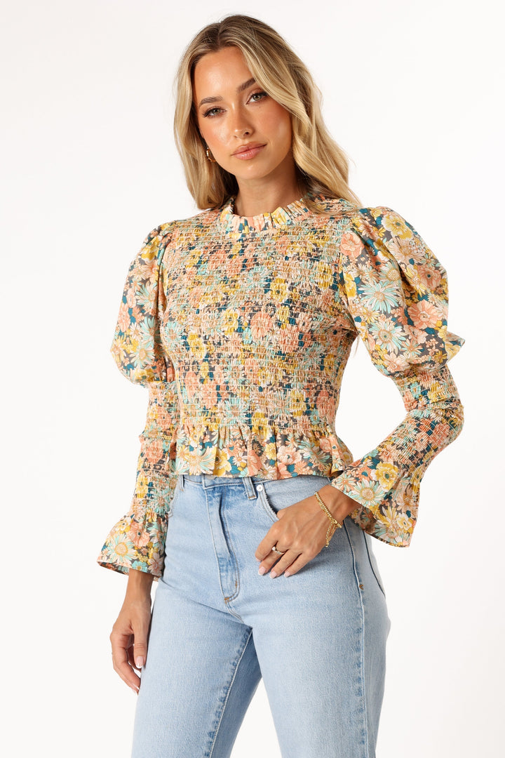 Novah Long Sleeve Top - Floral - Petal & Pup USA