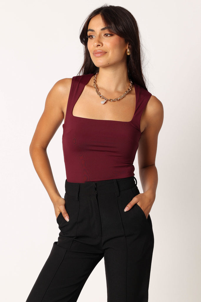 Reign Top - Merlot - Petal & Pup USA