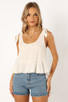 Wyatt Top - White | Petal & Pup USA
